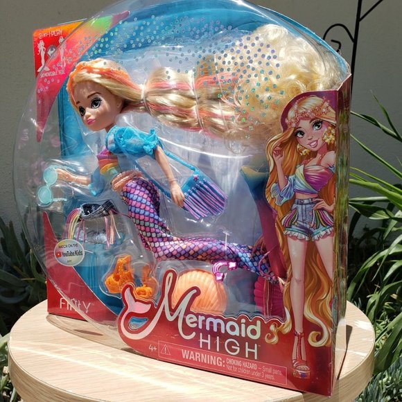 Finly | Toys | New 5 Mermaid High Finly Fashion Doll Water Pool Doll ...